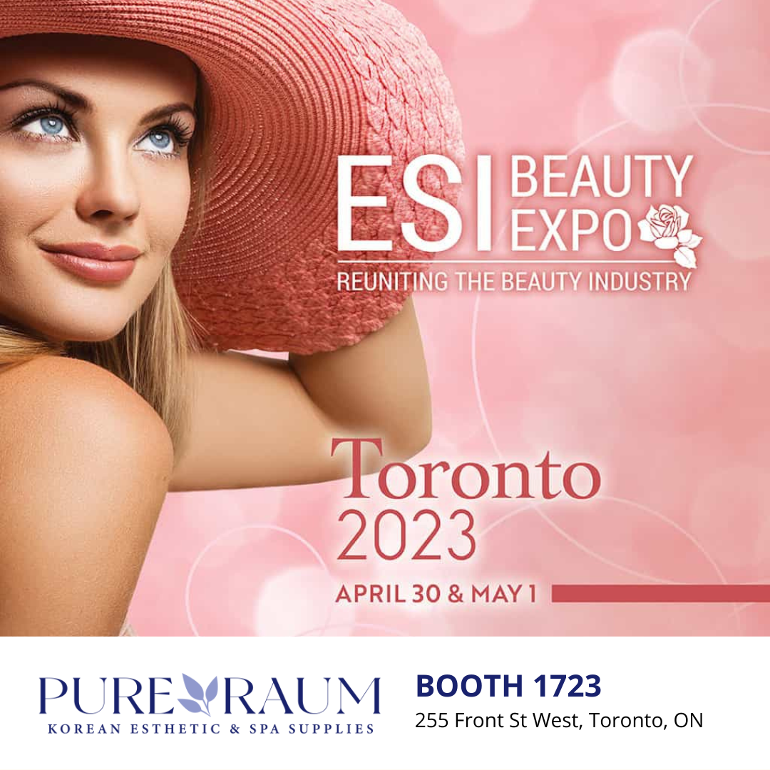 See you at ESI spa show in Toronto! – Pure Raum